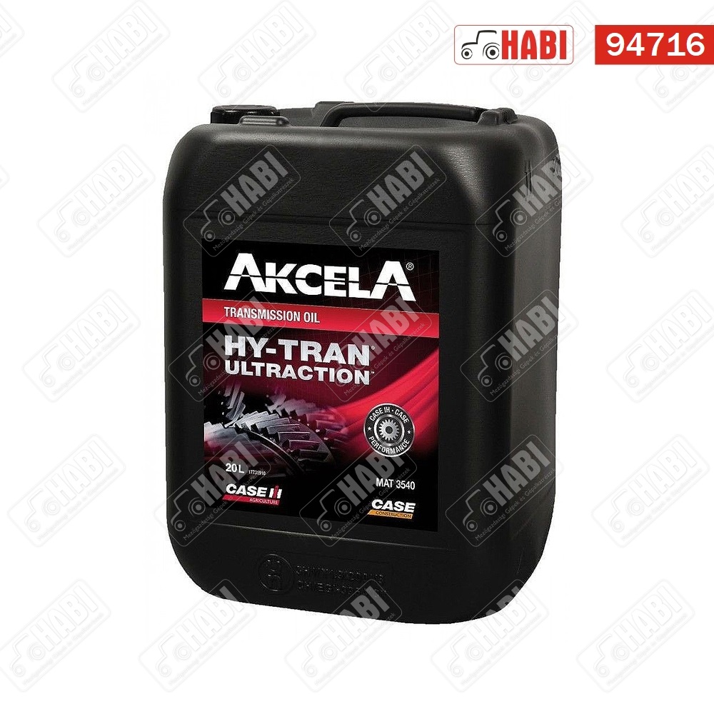 AKCELA Hy-tran ultraction 20 L Hajtóműolaj - Mezőgazdasági Gépek és Gépalkatrészek