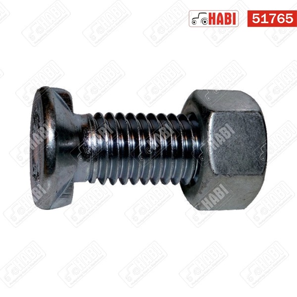 Csavar+anya M11x50 RM10.9 Gregoire Besson - Mezőgazdasági Gépek és Gépalkatrészek