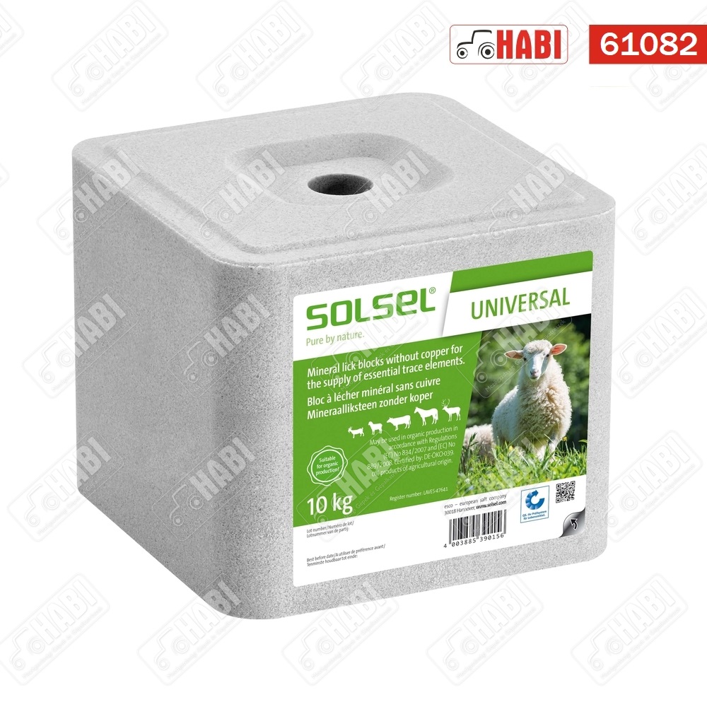 Nyalósó Solsel universal /Mineral/10 kg - Mezőgazdasági Gépek és Gépalkatrészek