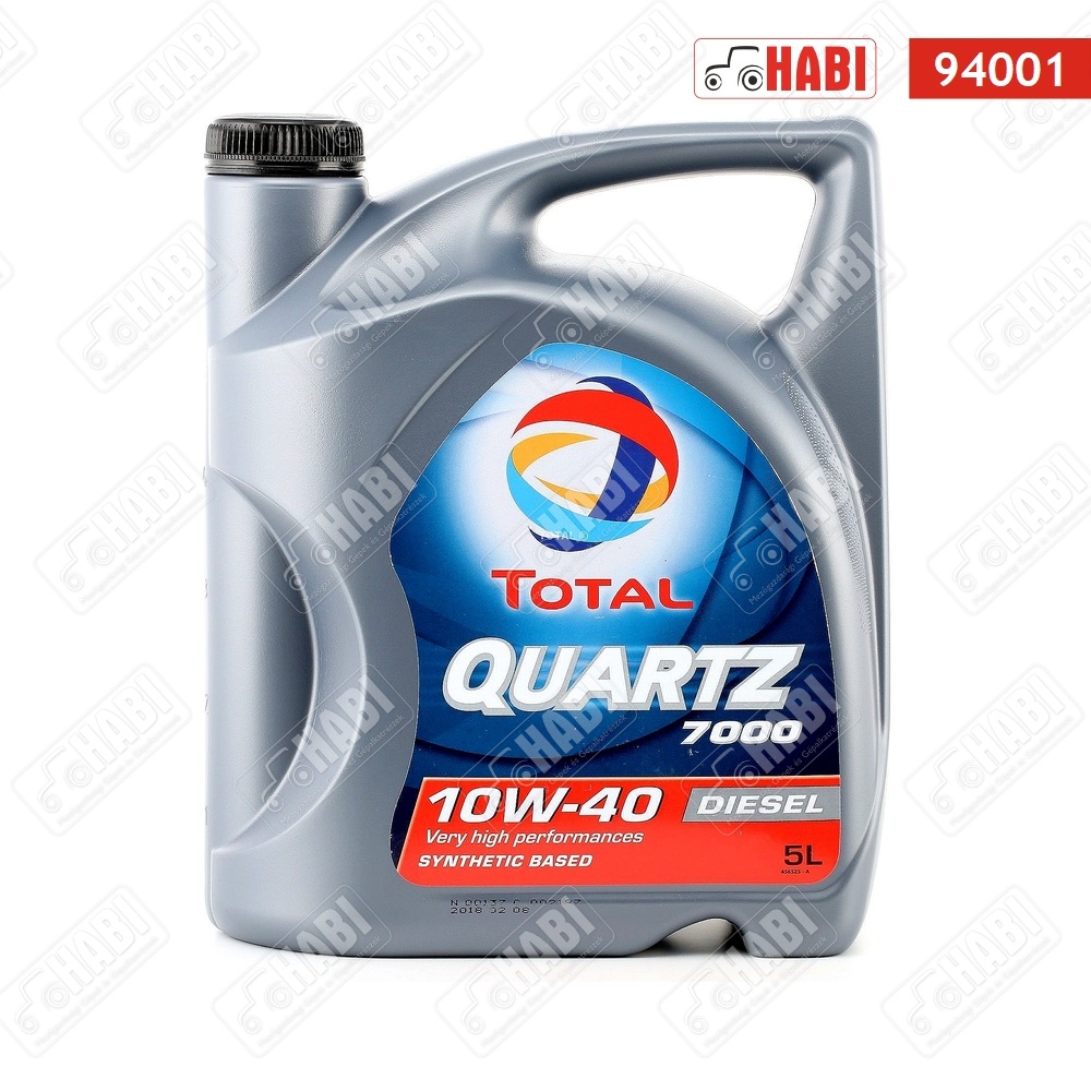TOTAL Quartz 7000 10W40 5 L - Mezőgazdasági Gépek és Gépalkatrészek